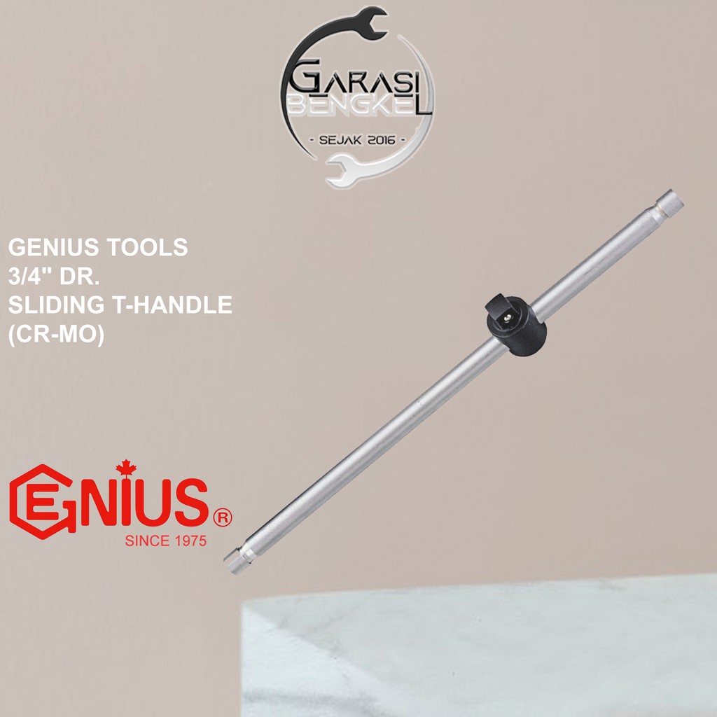Jual Genius Tools 3/4" Dr. Sliding T-Handle - Gagang Shock T | Shopee ...