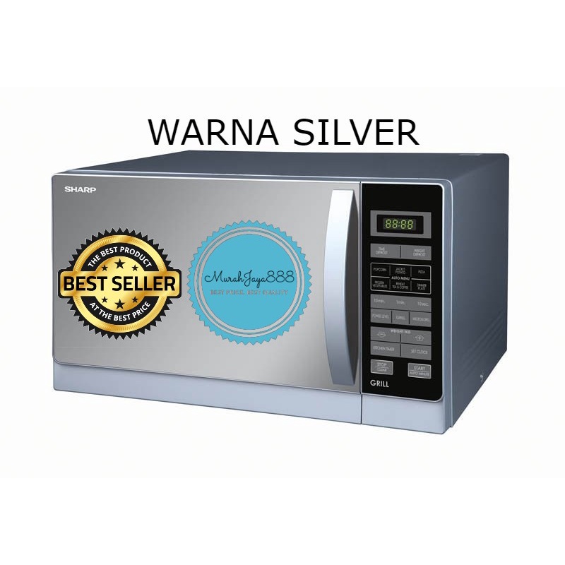 Jual Microwave SHARP R-728 IN 1000 W SHARP R728 W IN Grill 25 Liter ...