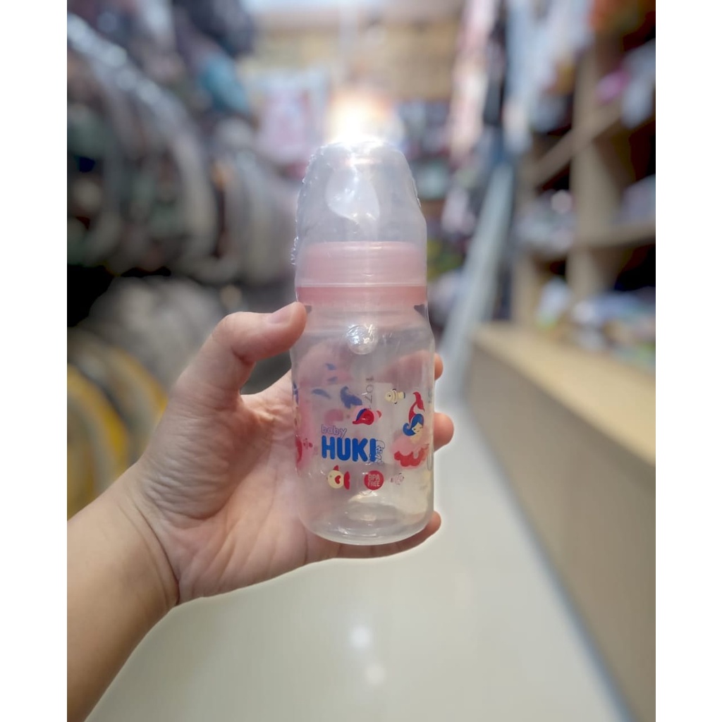 Jual Botol Dot Susu Bayi Huki Seri Hewan 120ml & 240ml Nipple Round ...