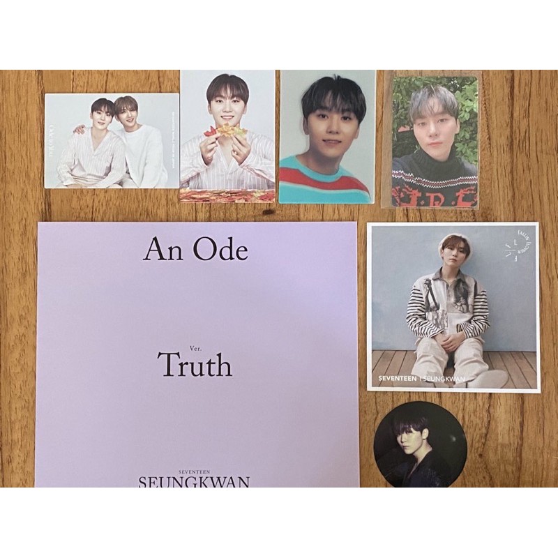 Jual PC AN ODE MINI PB TC OTY SEUNGKWAN SEVENTEEN FALLIN FLOWER ENTRY ...