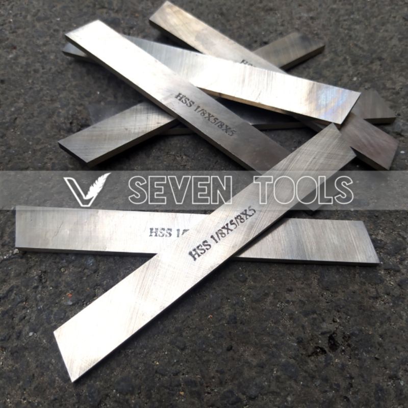 Jual Mata pahat bubut HSS potong ukuran 1/8 X 5/8 X 5 flat cut off mata ...