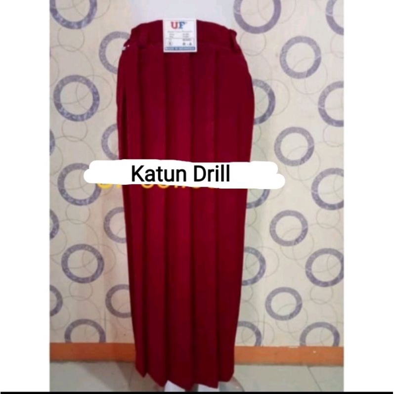 Jual Rok SD Merah umur 6 Sampai 12 Tahun Size Standard Sampai Jumbo Rok ...