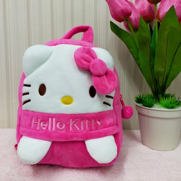 Jual Tas Ransel Karakter Doraemon Kitty Size M/Backpack/Tas Sekolah ...