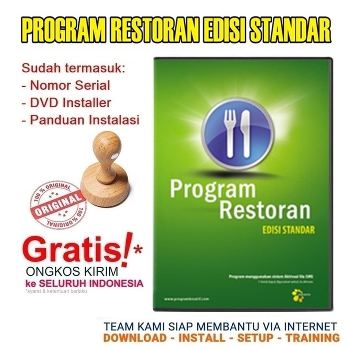 Jual PROGRAM RESTORAN 3.0 EDISI STANDAR | Shopee Indonesia