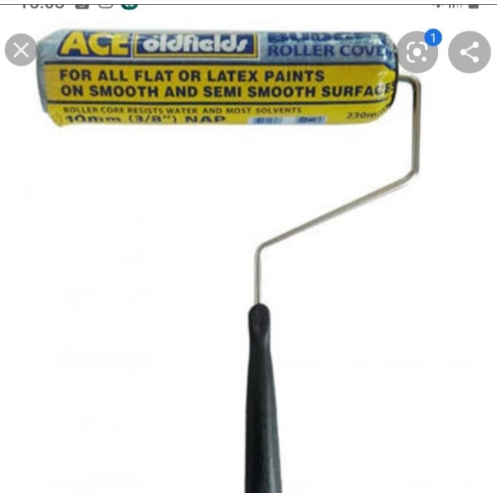 Jual Kuas rol ACE budget lengkap,kuas rol ACE biru | Shopee Indonesia