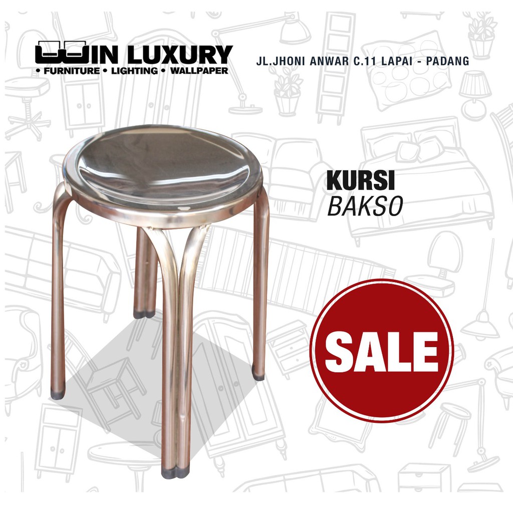 Jual KURSI BASO STAINLESS STEAL ANTI KARAT | Shopee Indonesia