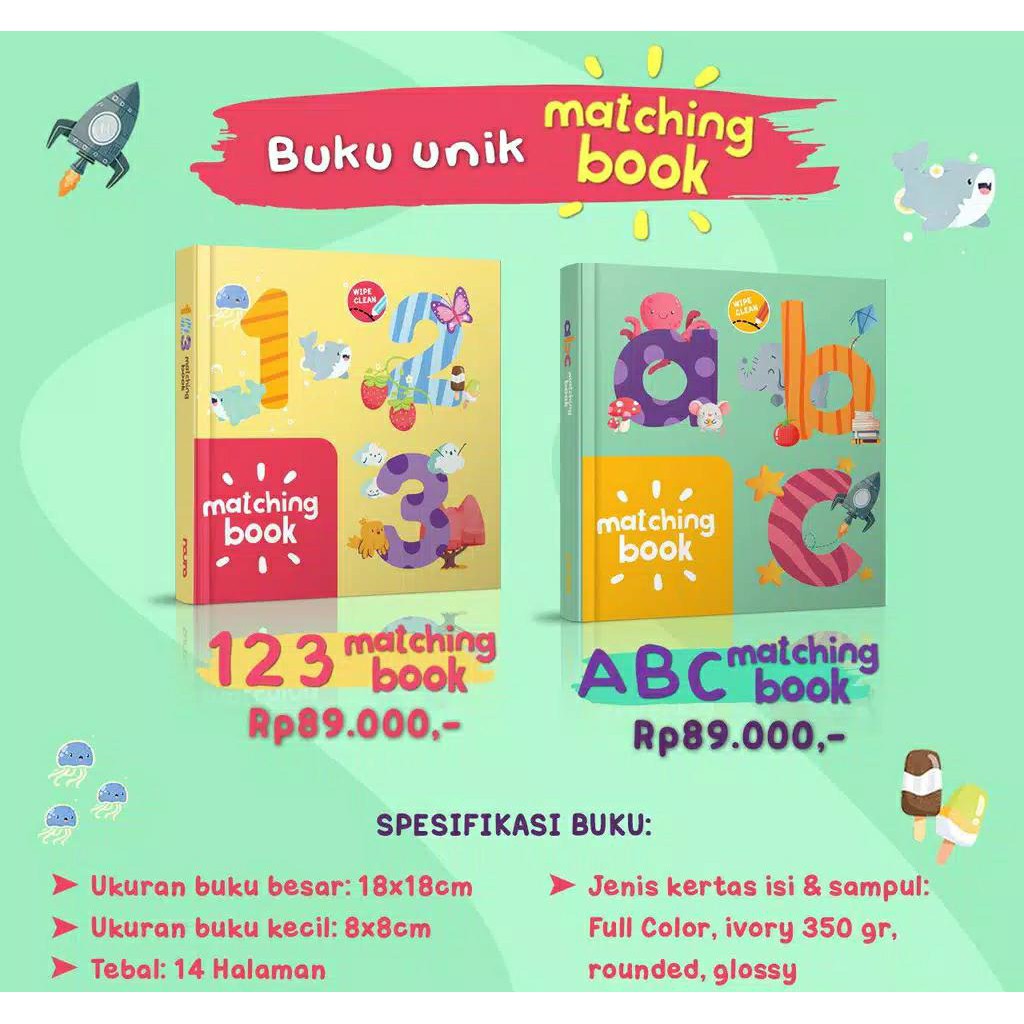 Jual Buku Anak - Belajar Huruf Abjad - Buku Wipe and Clean - Matching ...