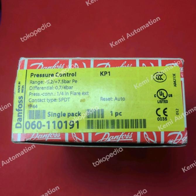 Jual Low Pressure Control Danfoss Kp1 | Shopee Indonesia
