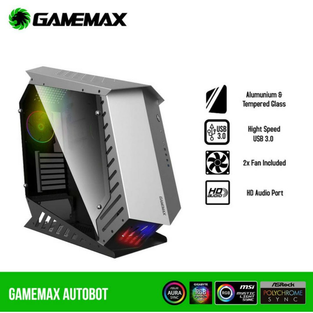 Jual Casing Gamemax AUTOBOOT Gaming Case | Shopee Indonesia