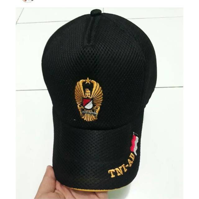 Jual Topi pet LOGO TNI AD | Shopee Indonesia