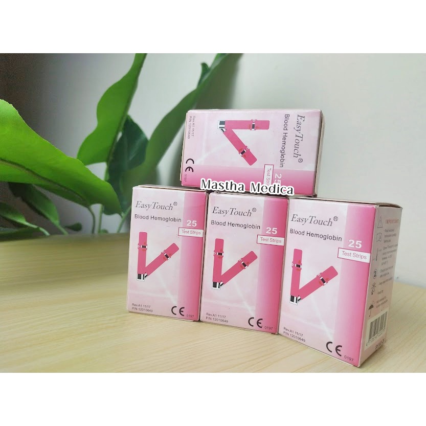 Jual Refill Isi Ulang Strip Stik Hemoglobin HB Anemia Easy Touch ...