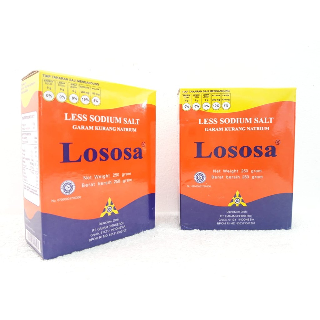 Jual Garam Lososa 250Gr - Garam Rendah Natrium - Garam Rendah Sodium ...