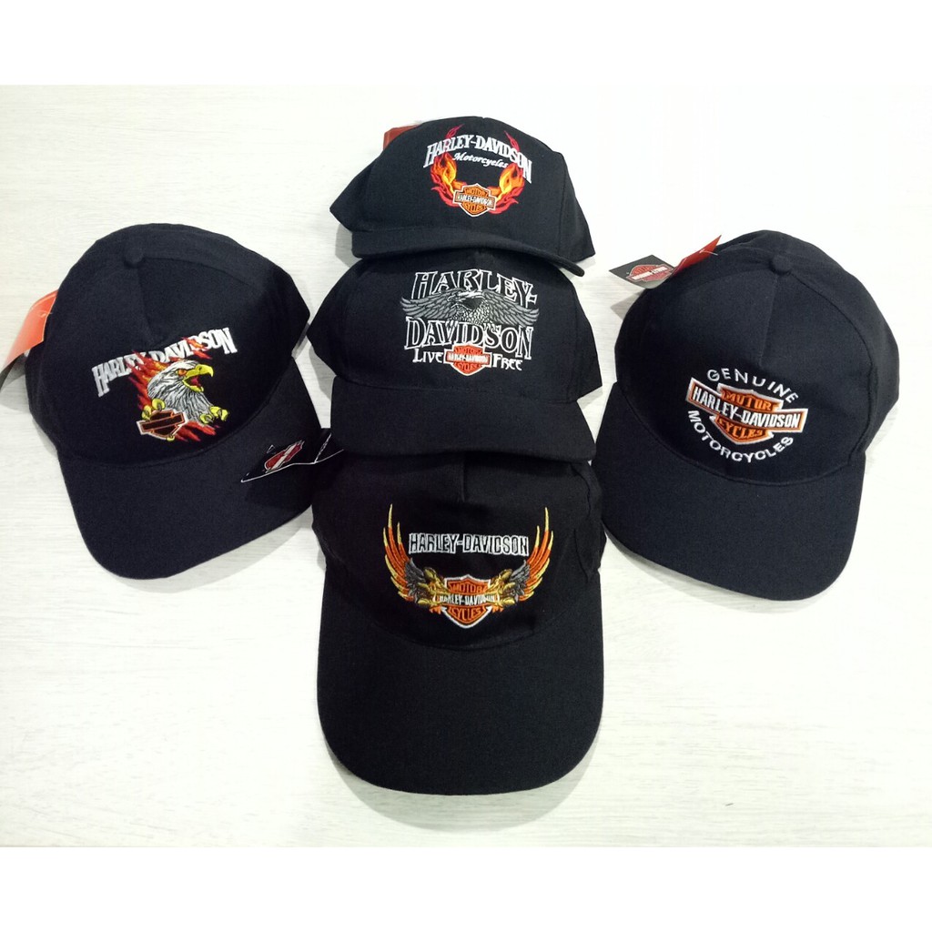 Jual TOPI Motor HD HARLEY Import High Quality | Shopee Indonesia