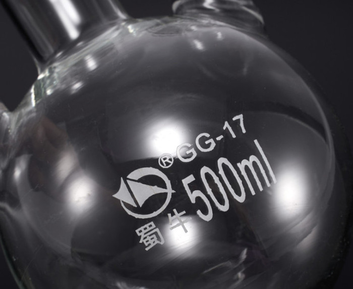 Jual XUEBEI Boiling Flask 3 Neck / Labu Didih Kaca 3 Leher 500ml ...