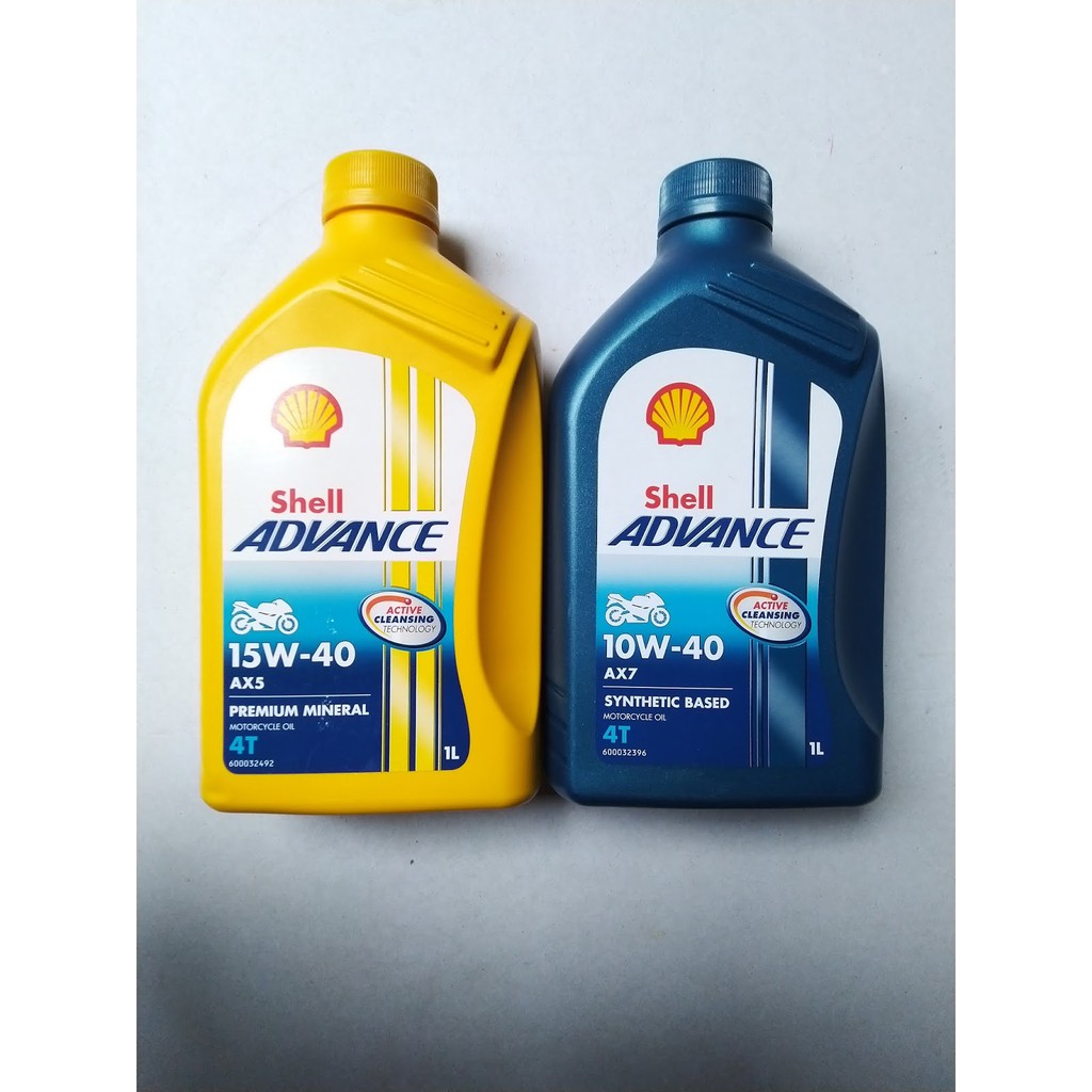 Jual Shell Advance 4t Ax7 10w-40 1 Liter | Shopee Indonesia