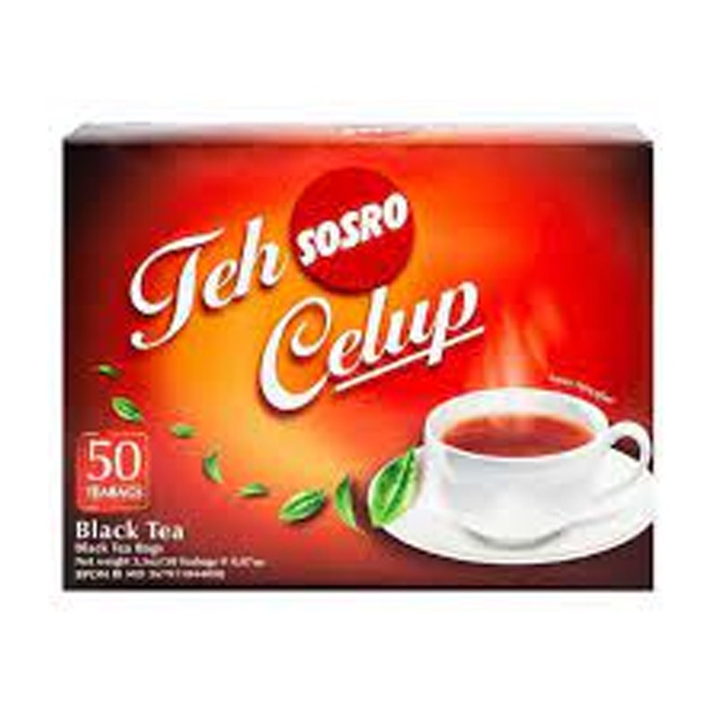 Jual Sosro Teh Black Tea Bag 50Pcs | Shopee Indonesia