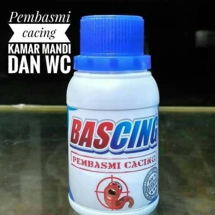 Jual Pembasmi Cacing BASCING ORIGINAL Racun cacing Kamar Mandi Obat ...