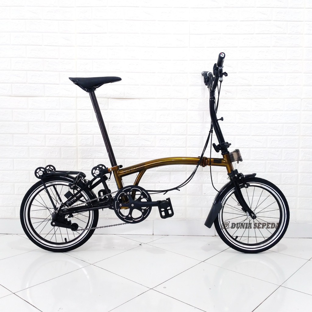Jual SEPEDA LIPAT/FOLDING BIKE 16 ELEMENT PIKES GOLDIE GEN 2 | Shopee ...