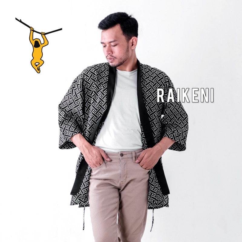 Jual RAIKENI Kimono BATRA | Kimono Outer Batik | Jaket Kimono Pria ...
