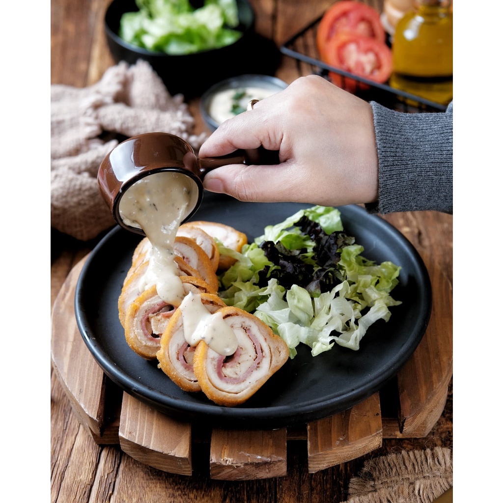 Jual Chicken cordon bleu smoked beef quick melt daging ayam fillet ...