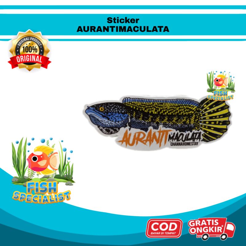 Jual STIKERPACK BANGFISH FAJAR ARIEF MUKSFISH BIBIT GABUS GILA EL BARCA ...