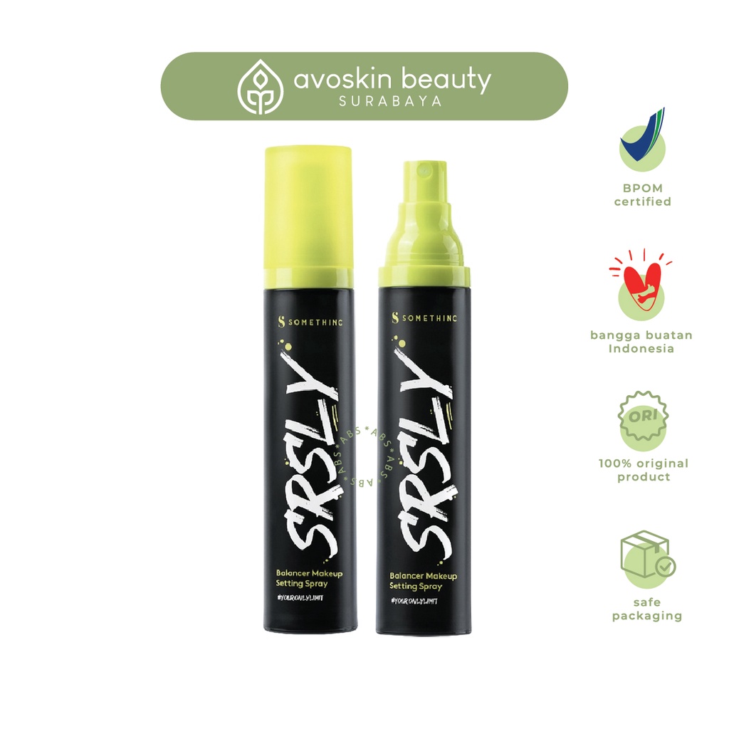 Jual SOMETHINC SRSLY Balancer Make Up Setting Spray (45ml) | Shopee ...