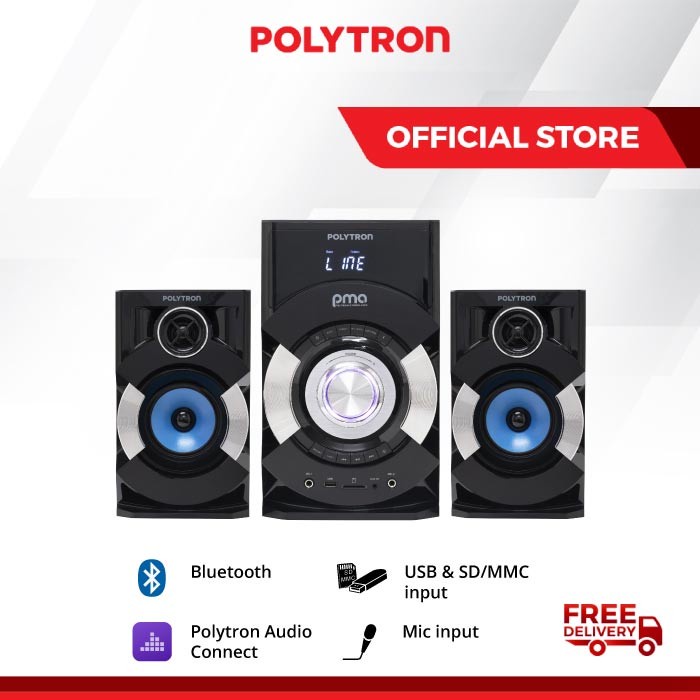 Jual POLYTRON Multimedia Speaker PMA 9507/9527 BA | Shopee Indonesia