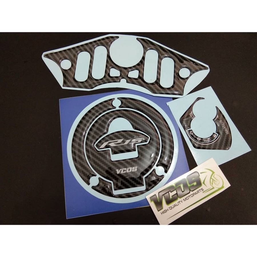 Jual Oracle Stiker Tanki Tankpad Carbon VCOS All New R15 Vva V3 ...