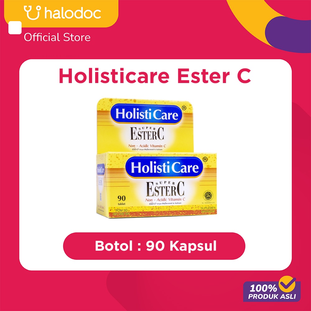 Jual Holisticare Ester C 90 Kapsul | Shopee Indonesia