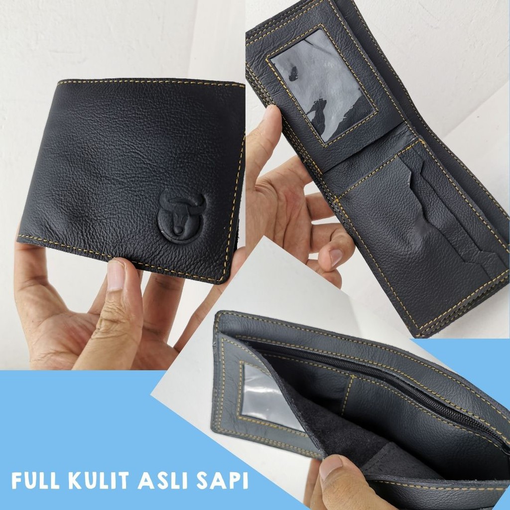 Jual Dompet kulit asli Full kulit tanpa furing atau Kain Super Sale ...