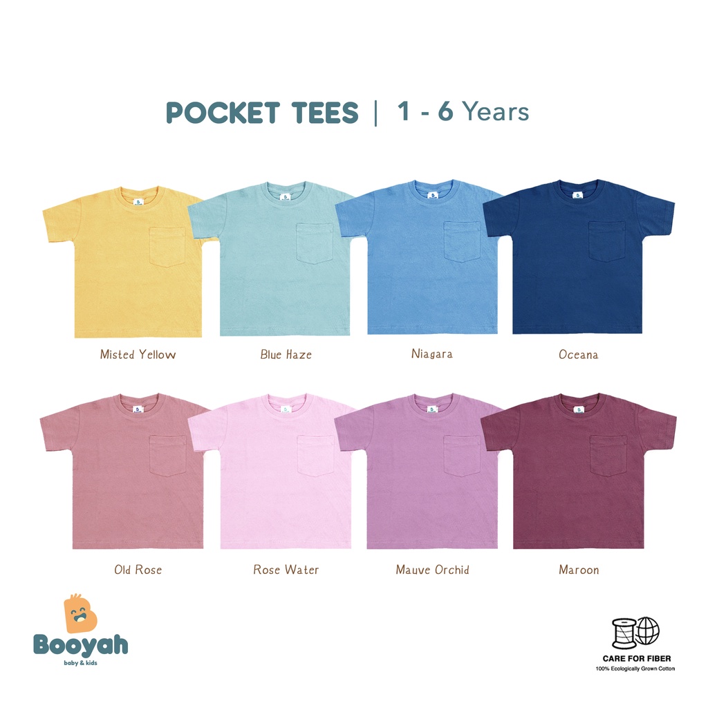 Jual Booyah Baby & Kids Kaos Anak - Pocket Tee (1- 6 Tahun) | Shopee ...