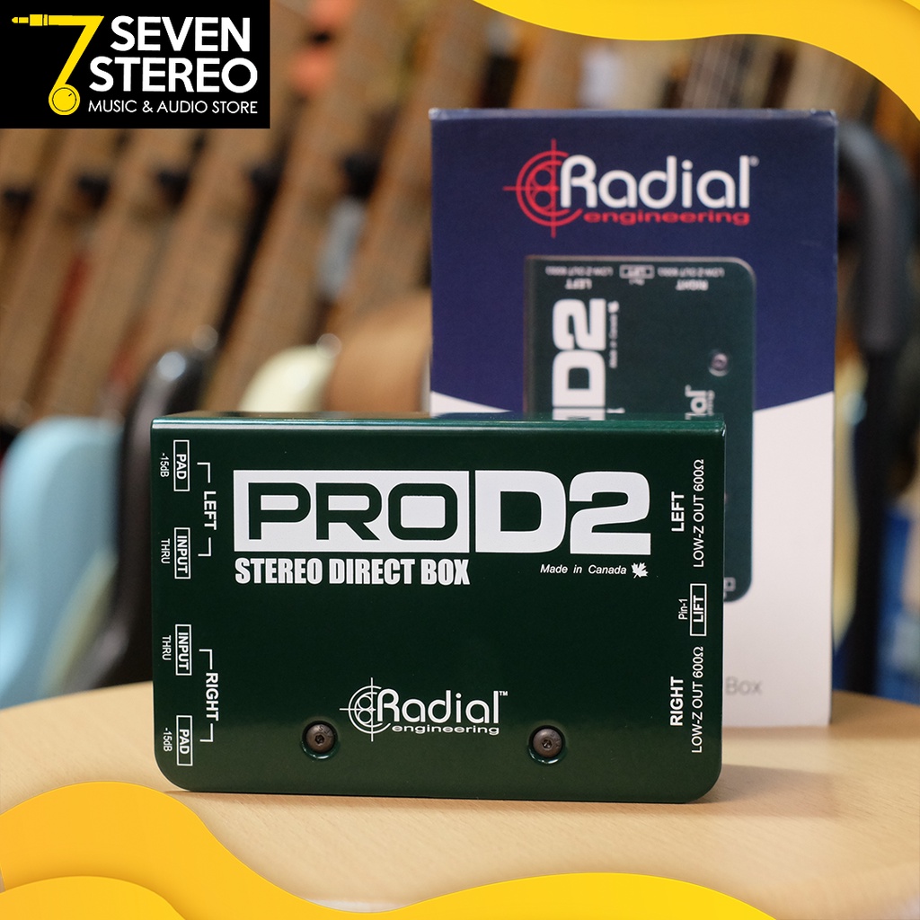 Jual Radial Pro D2 Stereo Direct Box | Shopee Indonesia