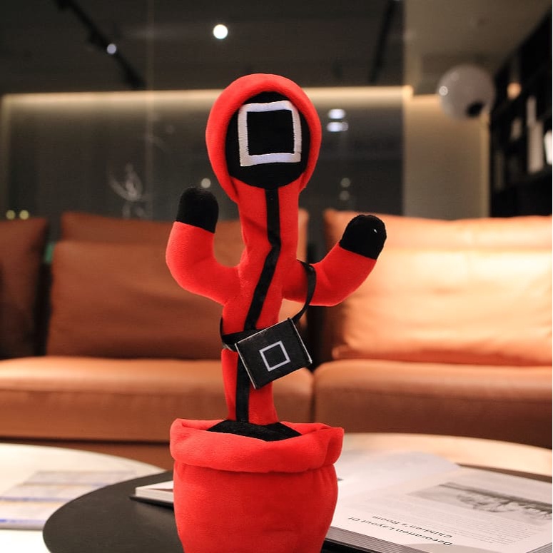 Jual [FUNNY]Mainan Viral Dancing Squid Game / Boneka Dancing Squid Game ...