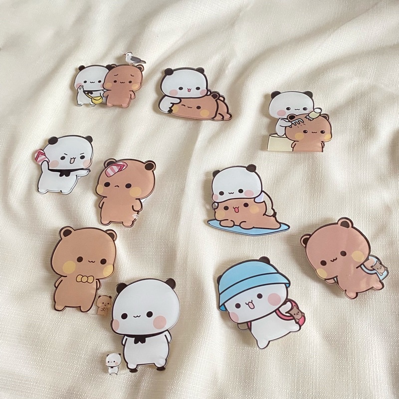 Jual PANDA GEMOY - POP SOCKET AKRILIK MURAH | Shopee Indonesia