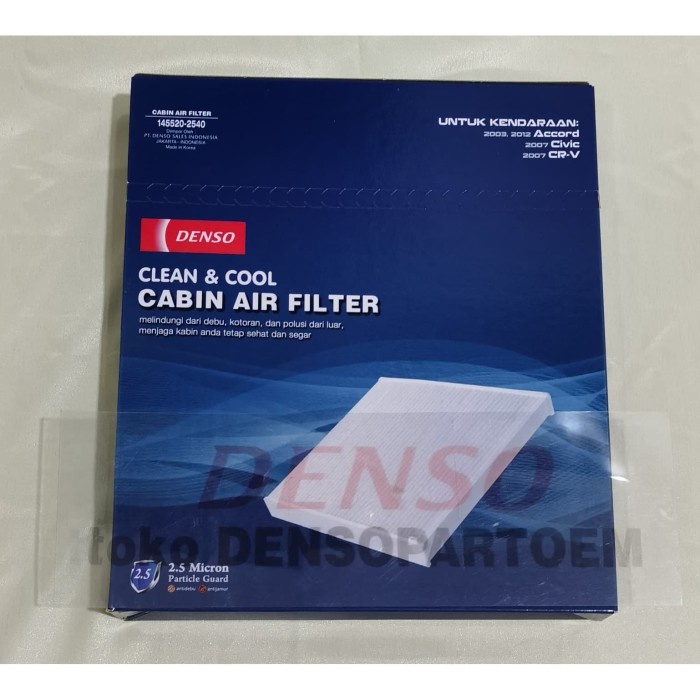 Jual Kabin Filter AC DENSO Honda CRV / C-RV 2008-2012 cabin | Shopee ...