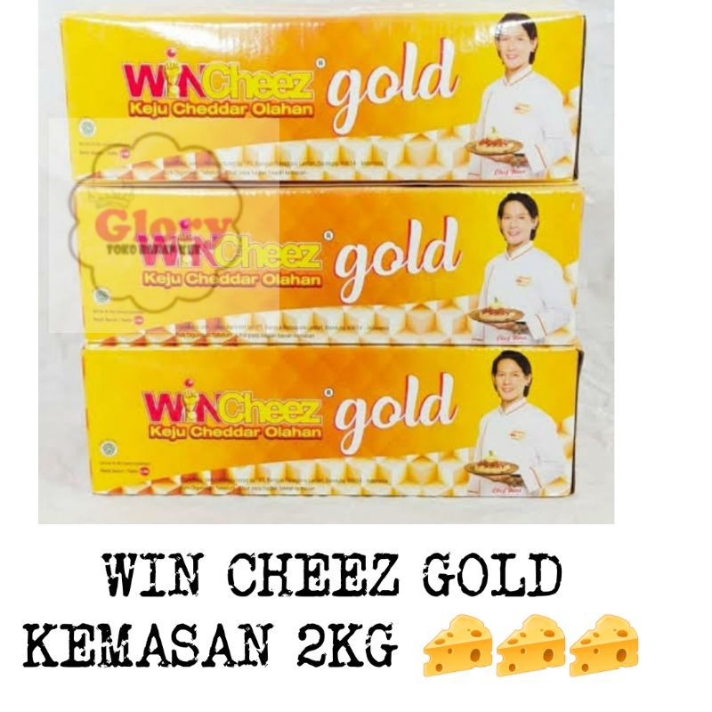 Jual keju win cheez gold 2kg / keju win cheese gold 2kg | Shopee Indonesia