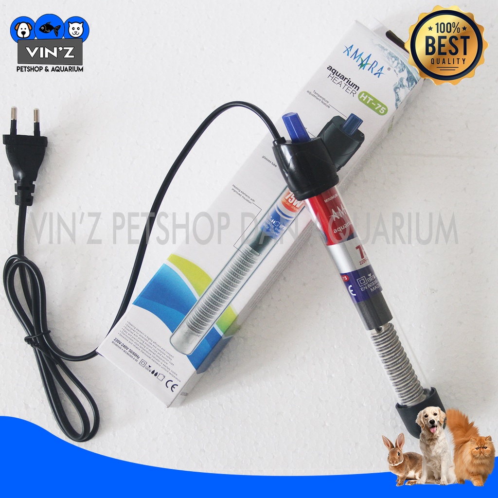 Jual Heater Pemanas Penghangat Air Aquarium AMARA Original Pemanas Air ...