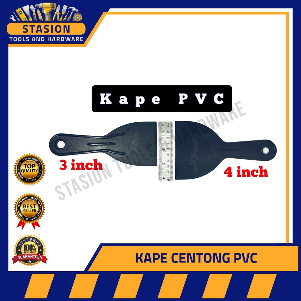 Jual Kape Centong PVC 3 inch - 4 inch Gagang Plastik Hitam Kompon ...