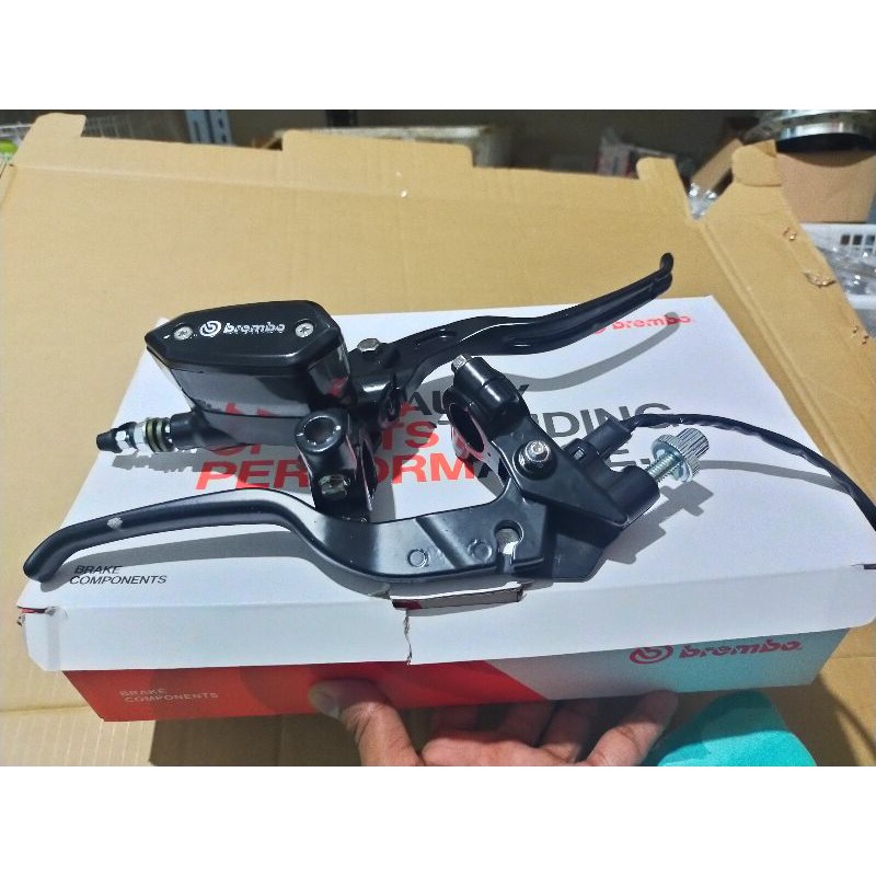 Jual Master rem Brembo set handle kopling brembo model RCB | Shopee ...