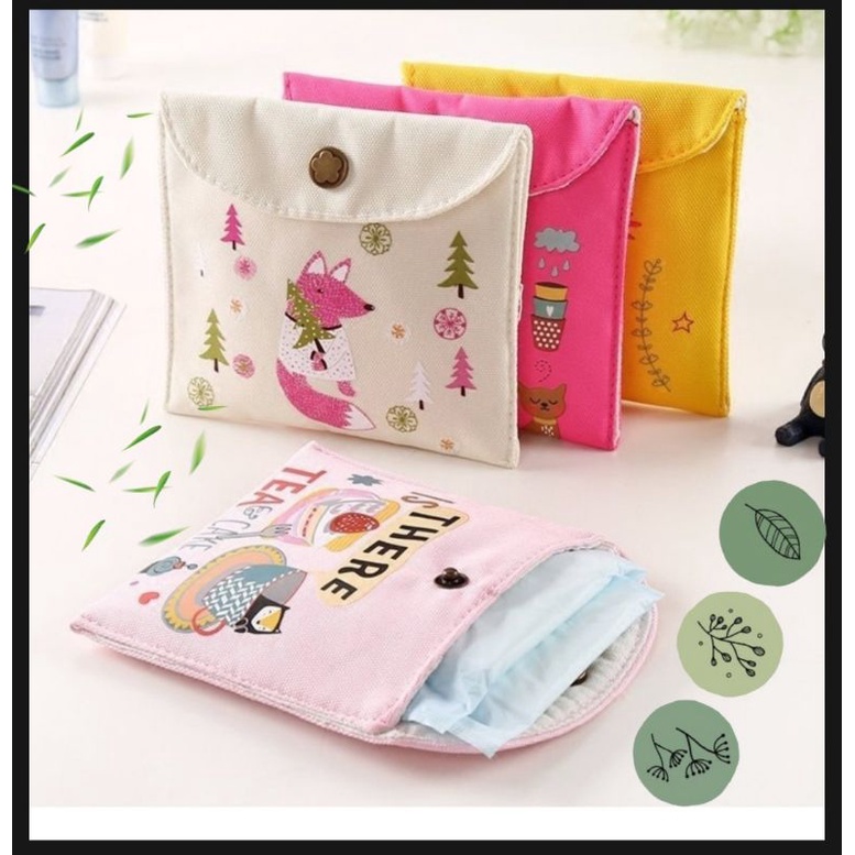 Jual Dompet Pembalut Kantong Penyimpangan Softek Tissue Organizer ...