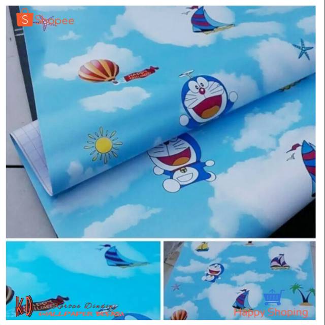 Jual KD | Wallpaper Doraemon Awan | Wallpaper Dinding | Wallpaper ...