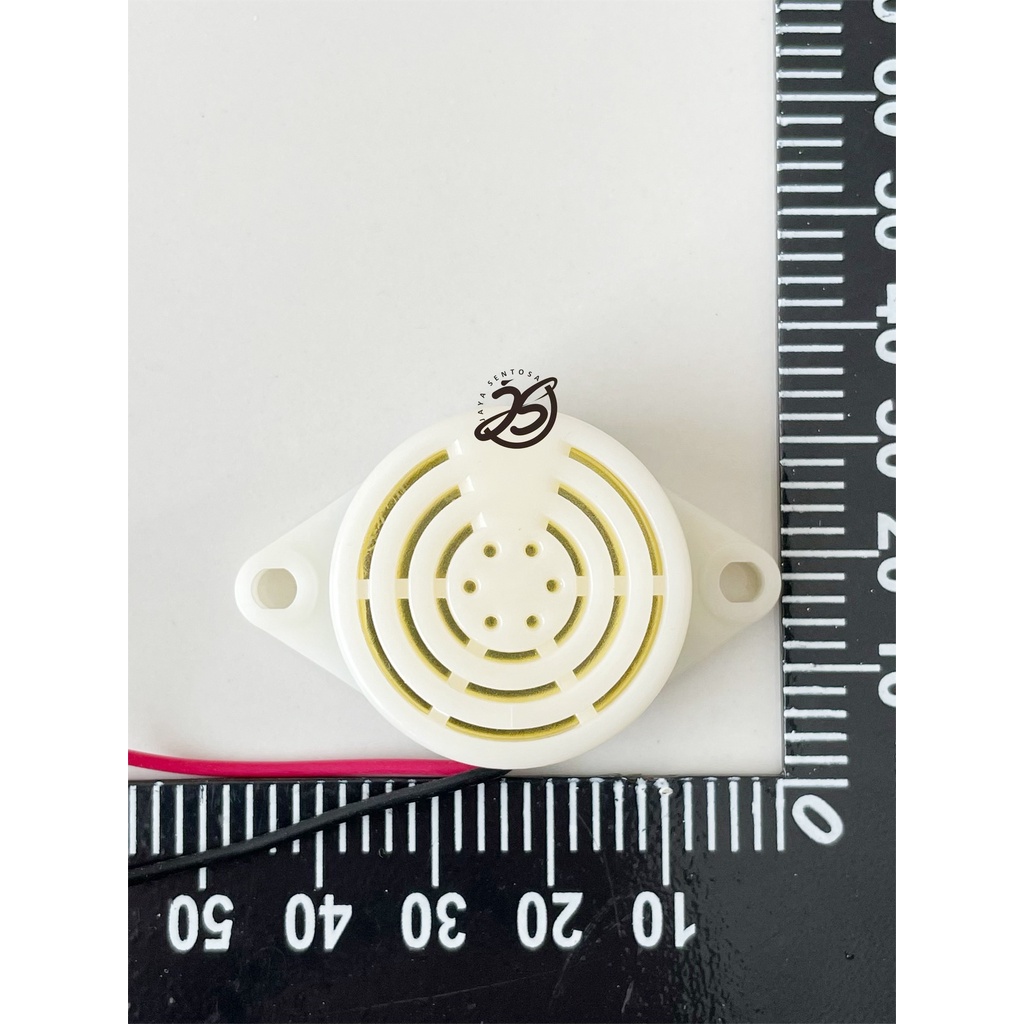 Jual BUZZER SPEAKER ACTIVE PUTIH TIPIS 3-24V NYARING ACTIVE CONTINUE ...