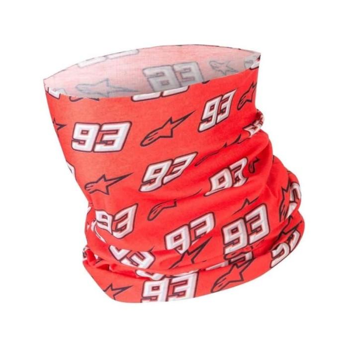 Jual Buff Mask Alpinestars Necktube Mm93 | Red - Black | Penutup Leher ...