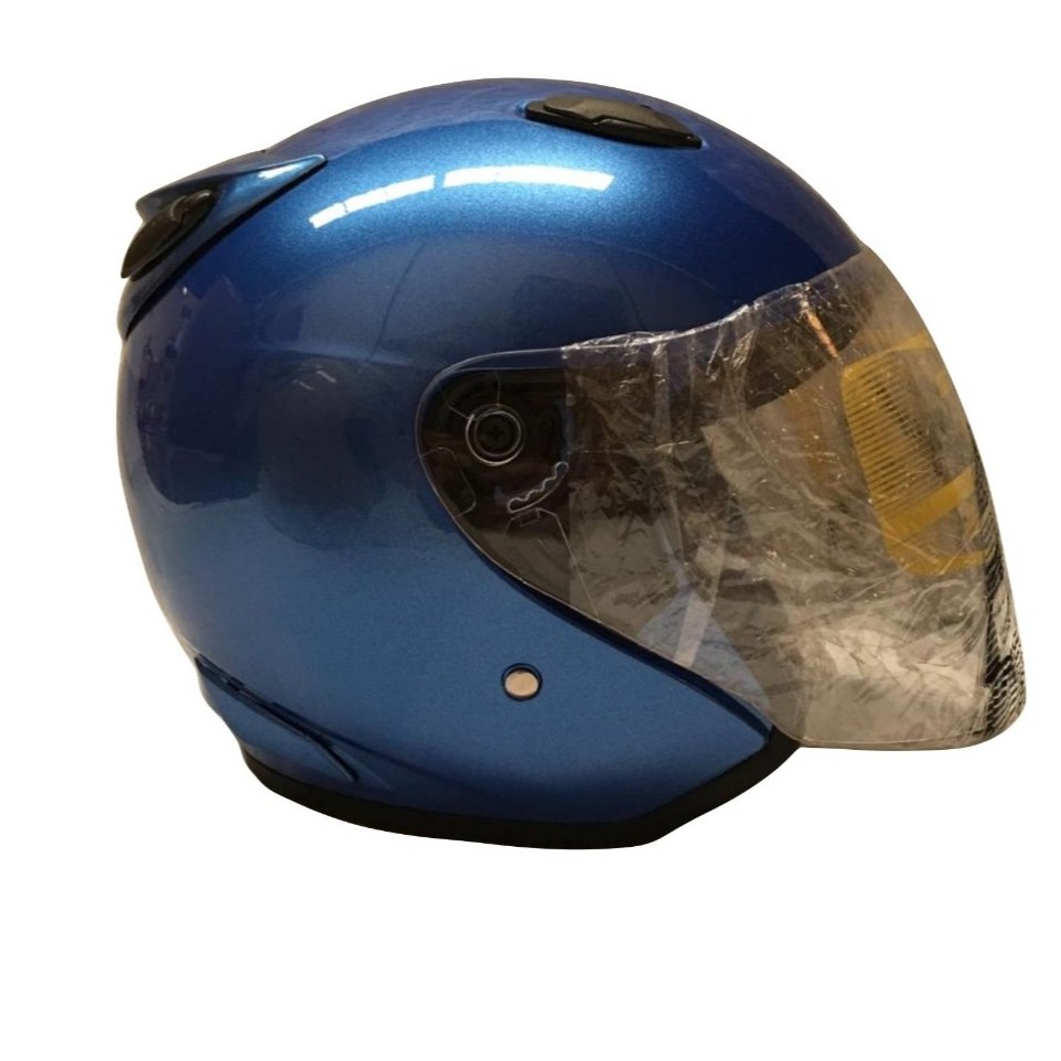 Jual Helm Centro Half Face QRO (Allsize) | Shopee Indonesia