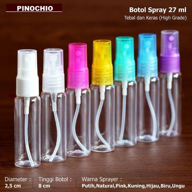 Jual Botol plastik spray 27ml | Shopee Indonesia