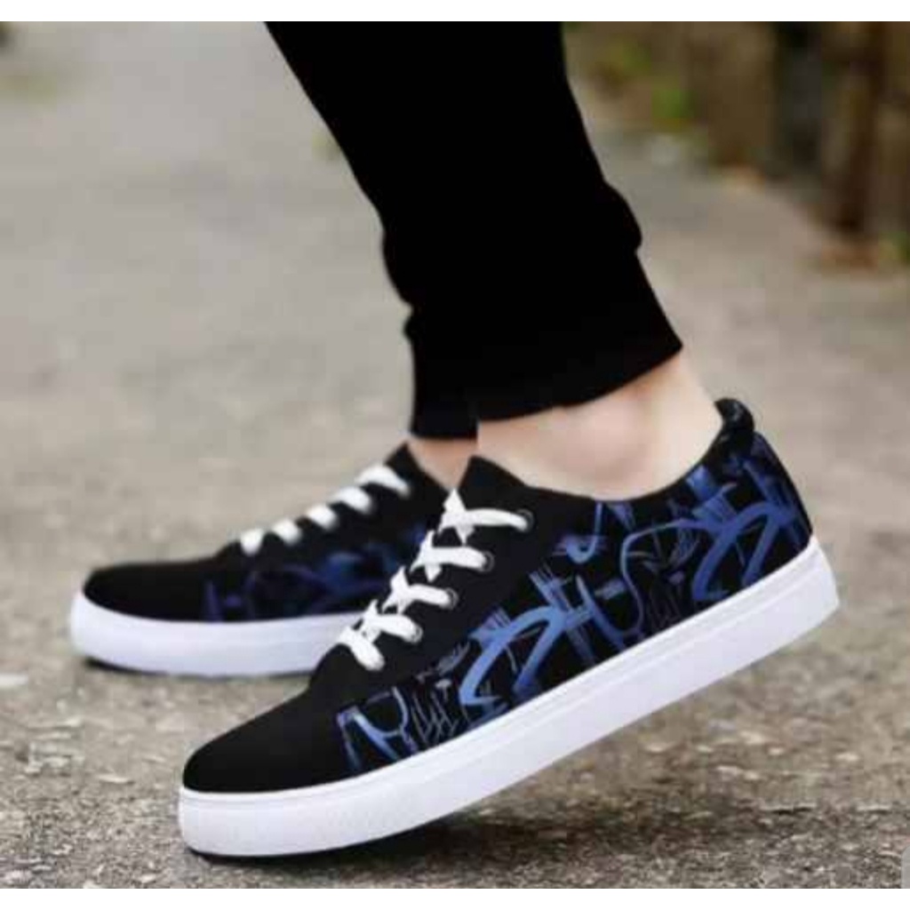 Jual SEPATU OLD SCOOL PETINO SEPATU MOTIF BATIK | Shopee Indonesia