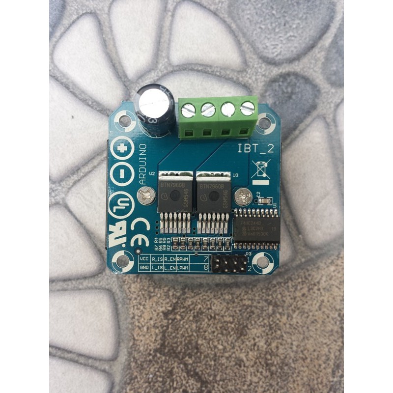 Jual Motor Driver BTS7960 43A BTS7960 High Current Motor Driver H ... Jual Motor Driver BTS7960 43A BTS7960 High Current Motor Driver H ...