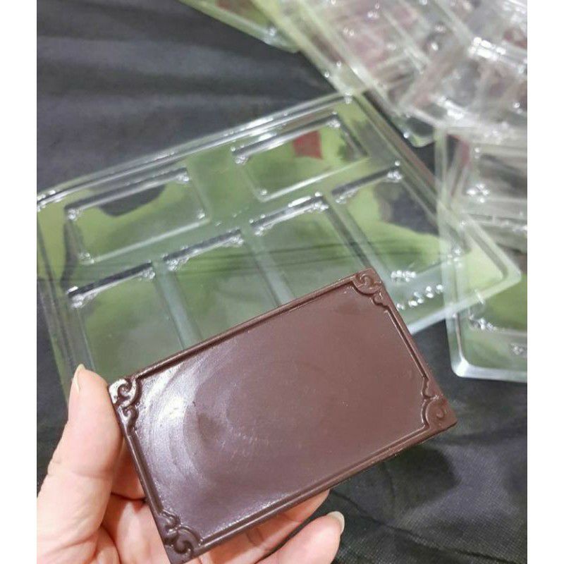 Jual cetakan coklat mika frame/bingkai nama/papan nama | Shopee Indonesia