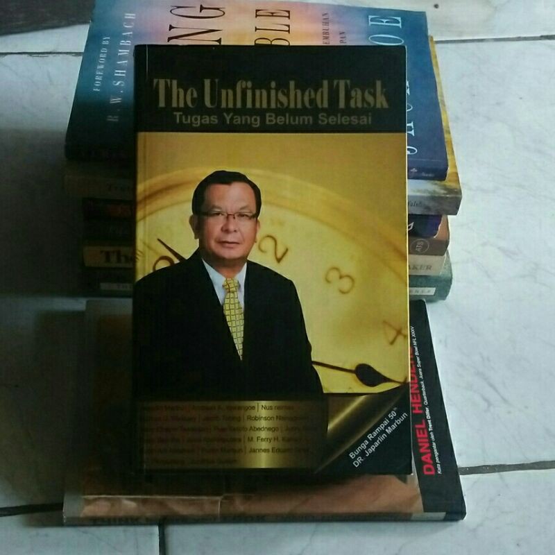 Jual Buku The Unfinished Task - Tugas Yang Belum Selesai - Pdt Dr.Japarlin Marbun - Original ...