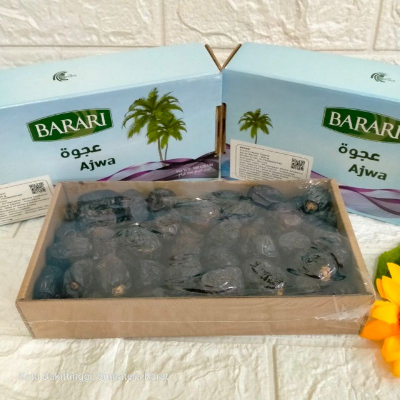 Jual KURMA AJWA MADINAH | AJWA ALIYAH KING | BARARI 500g | Shopee Indonesia